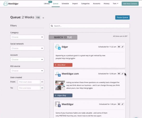 Meet Edgar Review: Set Your Social Media Management On Auto-Pilot ...